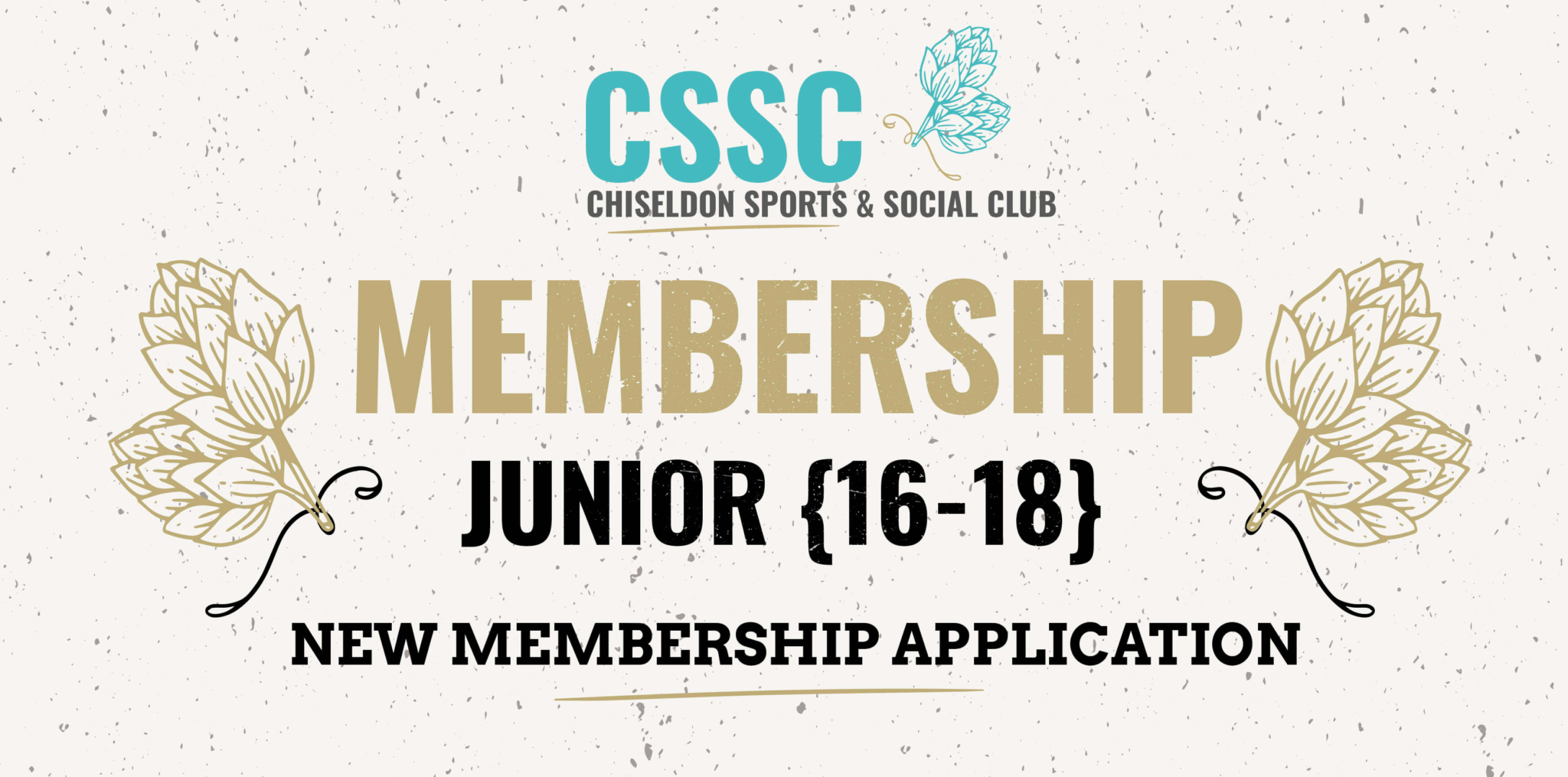 New Junior (16-18) Membership – Chiseldon Sports & Social Club